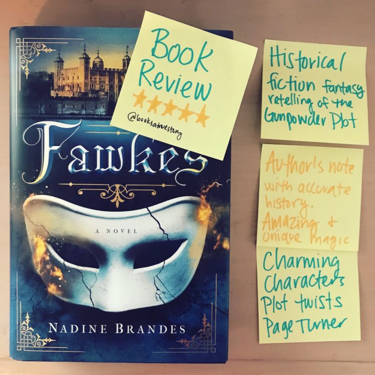 Book Review: Fawkes by Nadine Brandes - Books: A true story